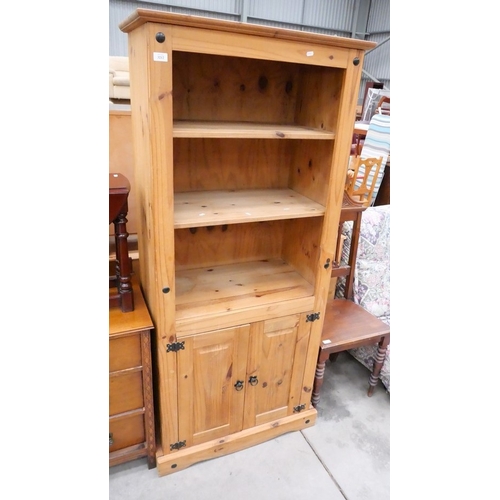 Pine Open Front Cupboard
