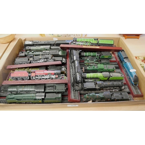 Box - Assorted Static Model Steam Locomotives