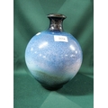 Oriental Glazed Pottery Globular Shaped Vase with Everted Rim, approx ...