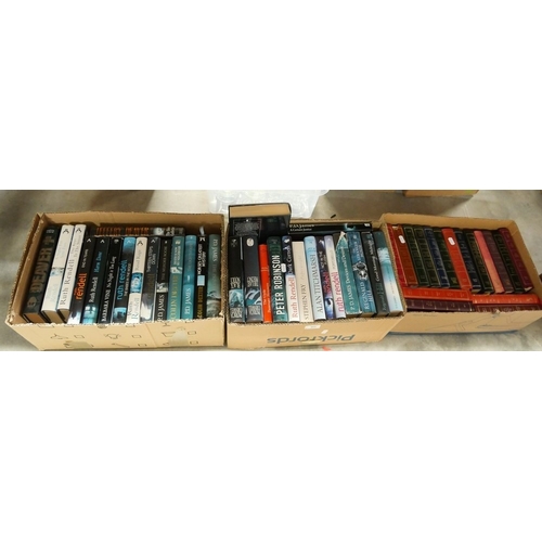 3 Boxes - Assorted Hardback Books