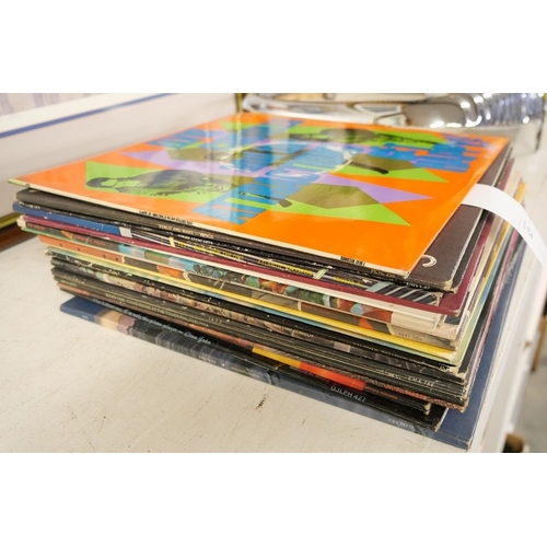 Assorted LP Records - Queen, David Bowie, ELO, etc