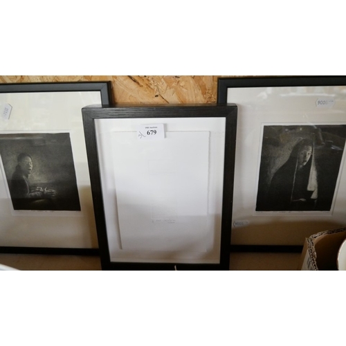 2 Signed Limited Edition Prints - The Letter 1 & The Letter II by T W ...
