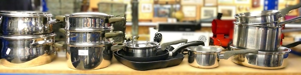 Assorted Cooking Pots