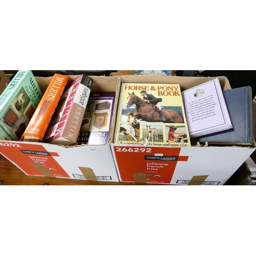 2 Boxes - Antique Guide Books