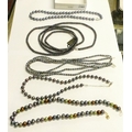 Box - Assorted Dark/ Black / Tahitan Pearl Necklaces.