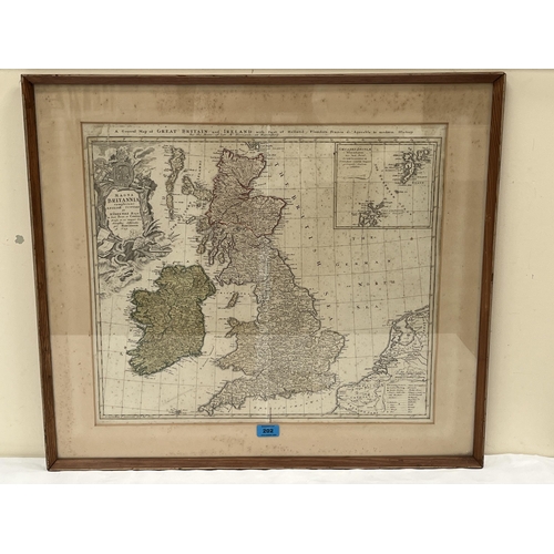 A General Map of Great Britain and Ireland with part of Holland ...