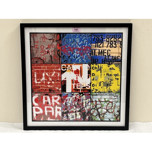 TIM HAND. BRITISH CONTEMPORARY Fragmentsof the City 2. Signed and ...