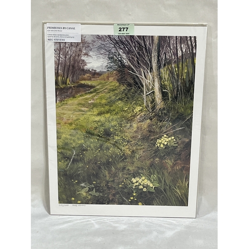 MEG STEVENS. BRITISH 1931-2012 A limited edition print. Signed and ...