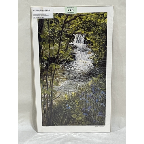 MEG STEVENS. BRITISH 1931-2012 A limited edition print. Signed and ...