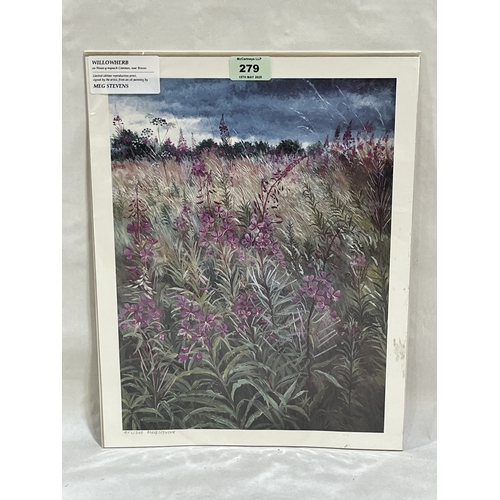 MEG STEVENS. BRITISH 1931-2012 A limited edition print. Signed and ...