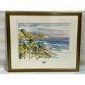 SUSAN SHAW. BRITISH 20TH/21ST CENTURY A coastal scene. Signed ...