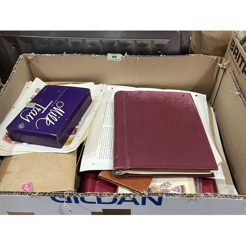 A box of stamps