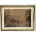 JOHN BIRD. BRITISH 18TH/19TH CENTURY View in the Vale of Guisborough ...