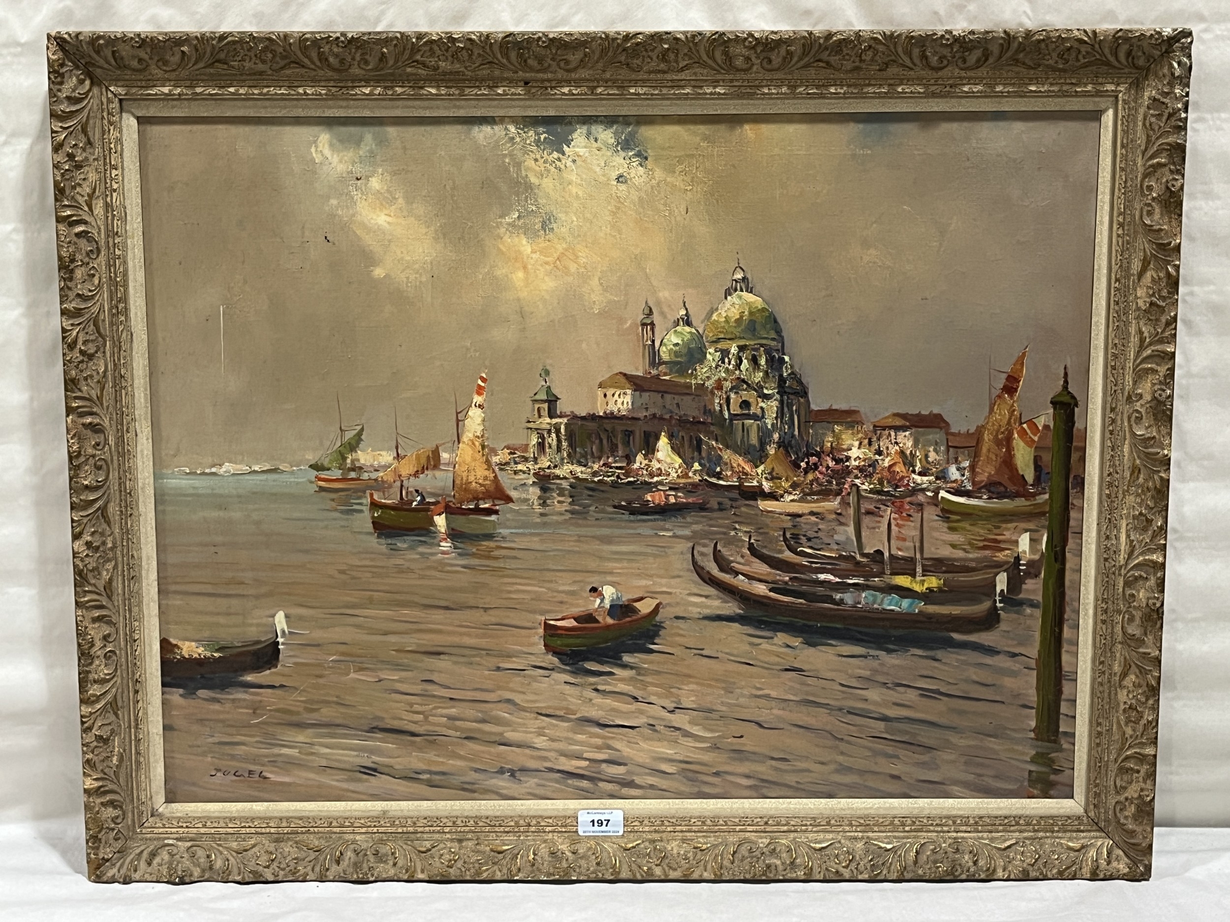 ERNST JUGEL. GERMAN 1913-1985 The Basilica de Santa Maria della Salute ...