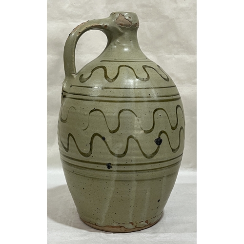 Ray Finch (1914-2012) for Winchcombe salt glazed jug, ribbed shoulder ...