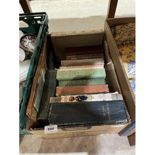 A box of children's books