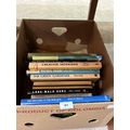 Two boxes of books