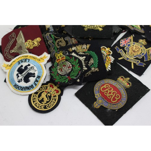 ,Job Lot of Assorted Vintage MILITARY Blazer Badges & Patches Inc ...