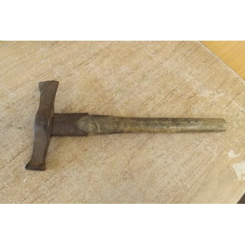 Antique Pit face coal axe.