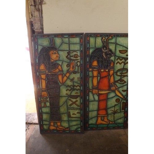 2 superb sought after artist Eric Gray (Deceased)Large hand painted oil ...