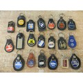 Good selection of vintage car key fobs some makes not in existence anymore.