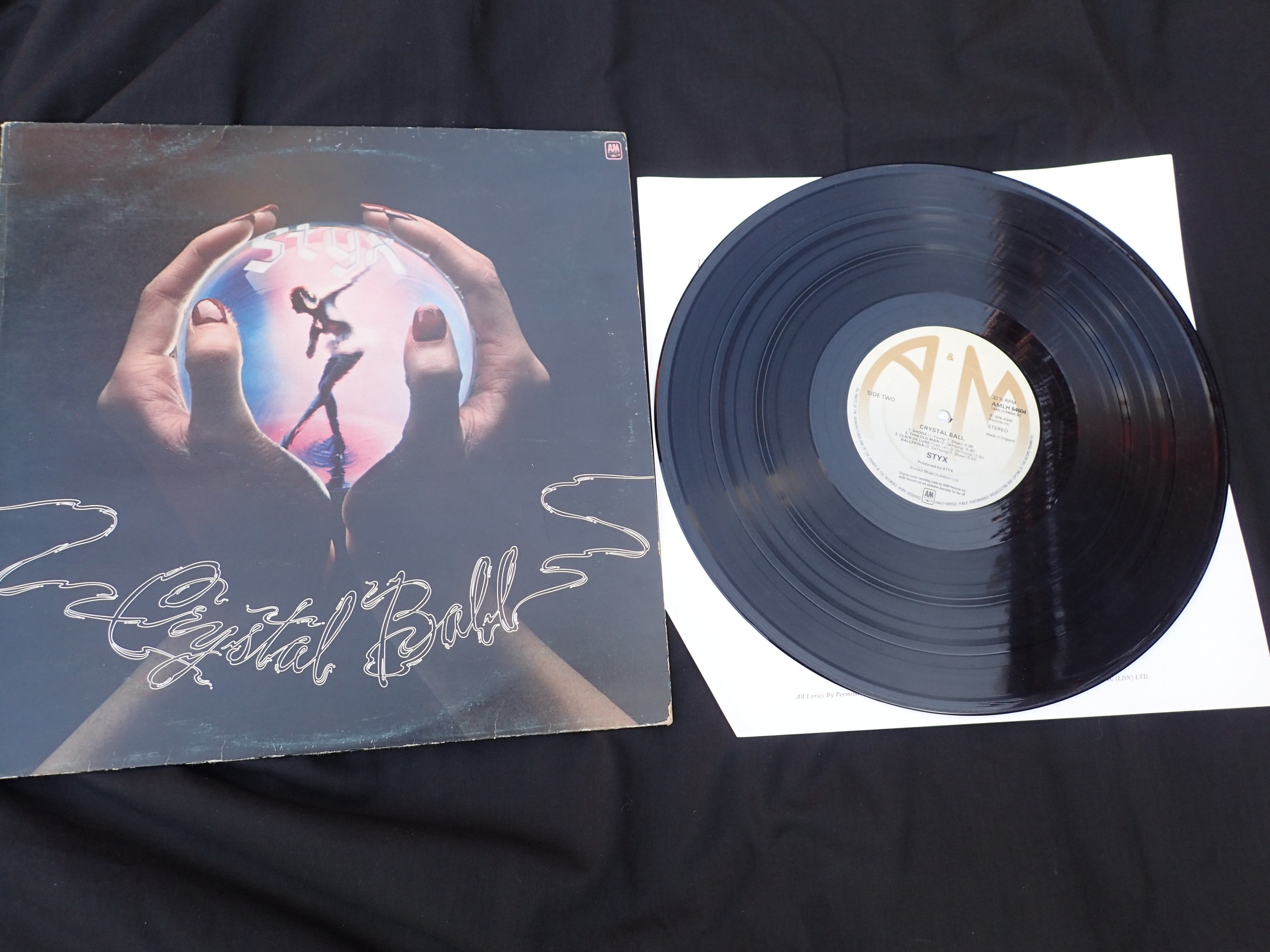 Hard Rock, Classic Rock, Prog Rock vinyl LP Styx - Crystal Ball album ...