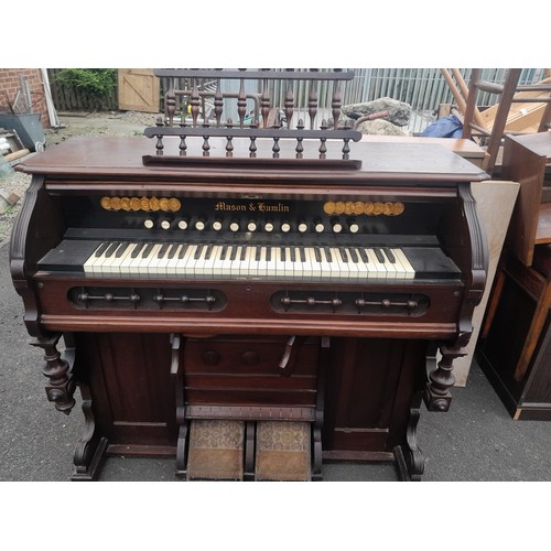 Fully working Mason & Hamlin pump Organ from 1880's..American 1880's ...