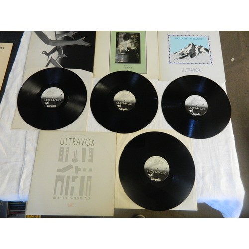 4 x Synth Pop Rockviny 12 inch Ultravox -Reap the Wind - We Cane to ...