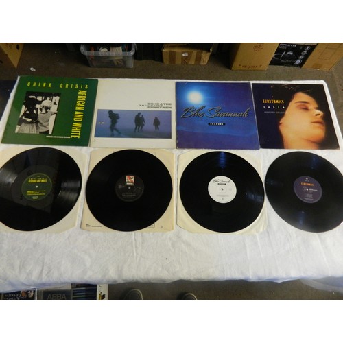 4 x Electro Synth Pop vinyl 12 inch inc Erasure - Eurythmics - Echo ...