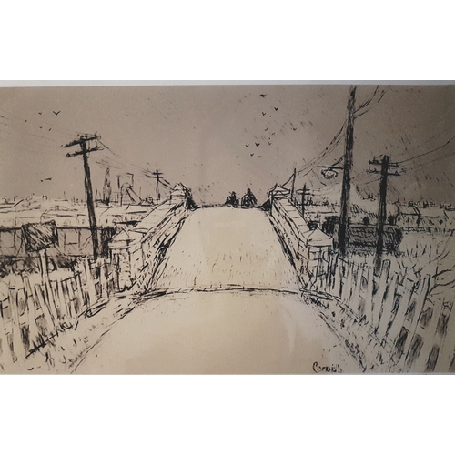 Norman Stansfield Cornish Signed and Numbered Lithograph of The Old ...