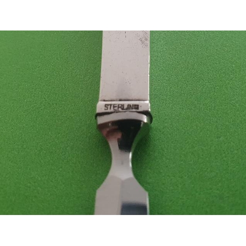 Georg Jensen Silver Handled Pyramid Letter Opener. Designed in 1927 by ...