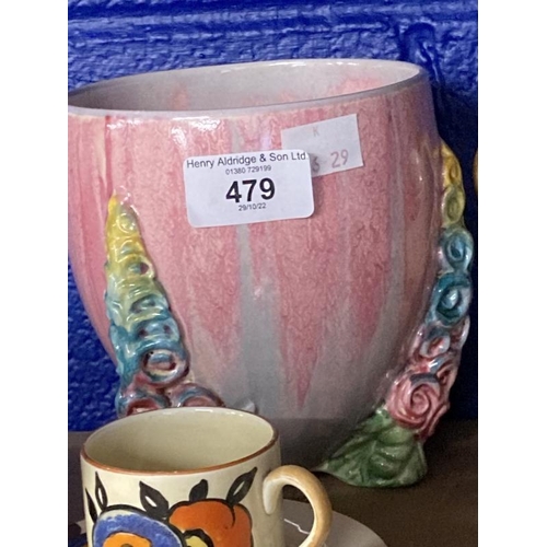 Ceramics: 20th cent. Tea set by Dora Tennant, cups and saucers x 6, jug ...