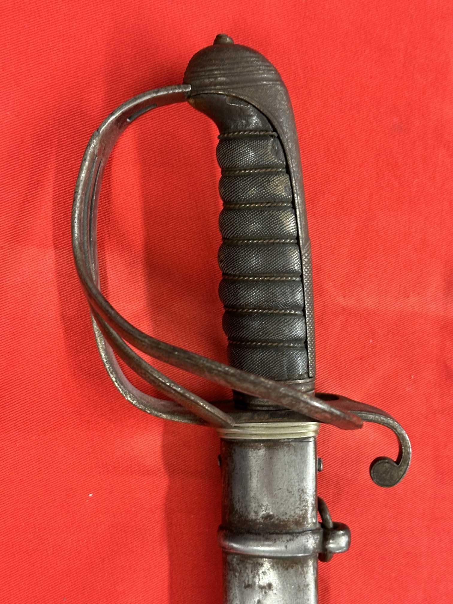 Edged Weapons: 19th cent. British dress sword etched blade C. E. Nairne ...