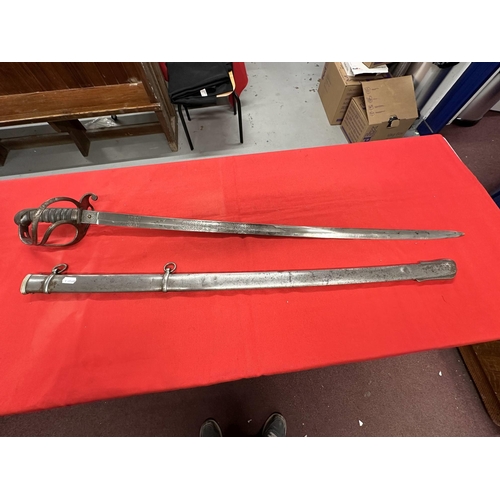 Edged Weapons: 19th cent. British dress sword etched blade C. E. Nairne ...