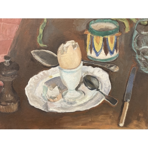 Pictures: Edward Lewis British School 1936- 2018. ''Boiled egg and ...
