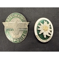 Militaria: WWII German army Heeresbergfuhrer white/green enamel badge ...