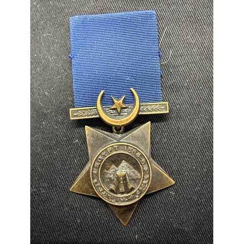 Medals: A Khedive's Star 1884-6, un-named as issued