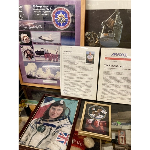 Space: Space Shuttle Discovery STS 29 signed Presentation with Mission ...