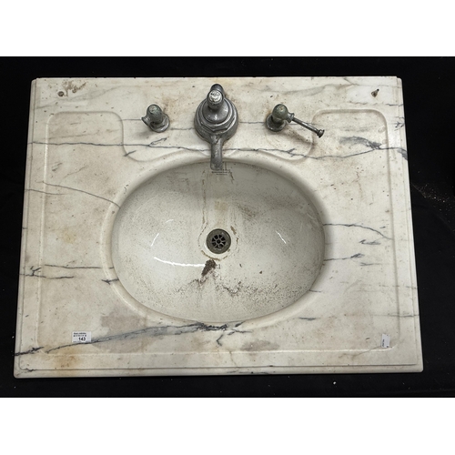 R.M.S. OLYMPIC: Incredibly rare First-Class Stateroom marble mirror and ...