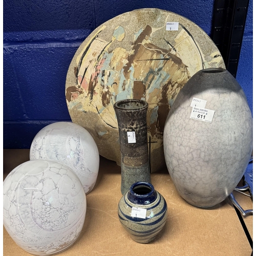 Studio Ware: Pottery vases by Nick Harris, Lotte Glob 'Far North', an ...