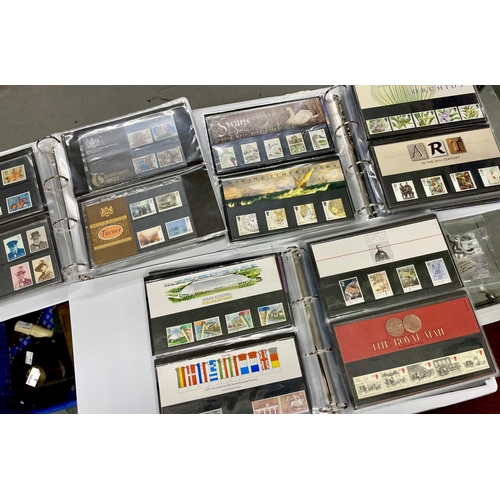 Stamps: Stamps: Three A4 binders containing 200 Royal Mail mint stamps ...