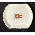 WHITE STAR LINE: WHITE STAR LINE: Third-Class butter pat/pin dish 8cms.