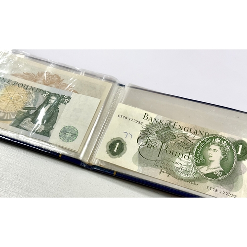 Banknotes: British Banknotes £5 note Merlyn Lowther mint, £1 notes x 2 ...