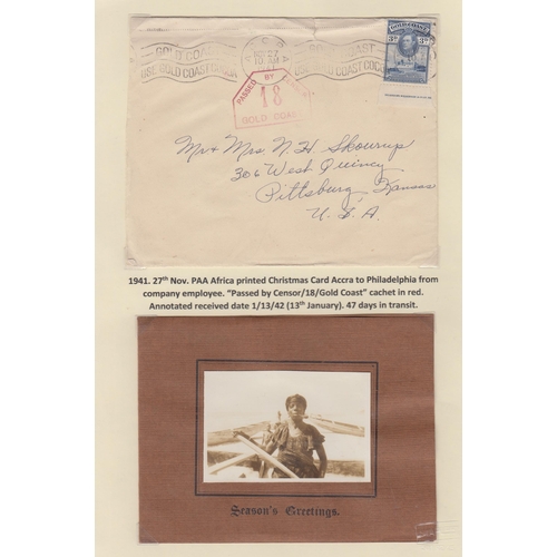 A collection of WWII Air Mail Censor covers from around the World ...