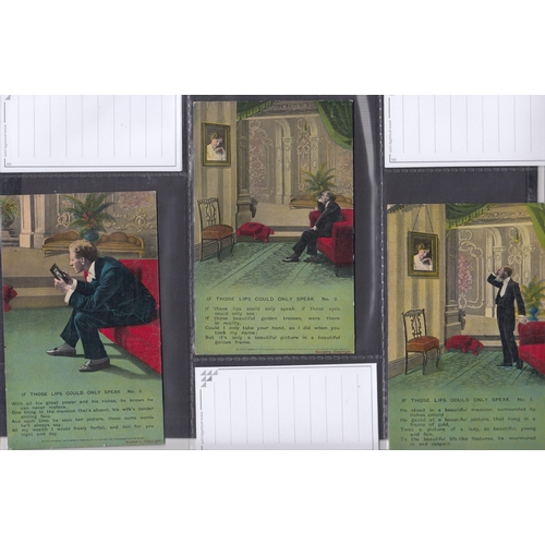 A collection of 200+ Bamforth postcards, including various series ...