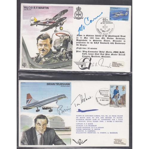A 3-volume collection of signed Event covers on British and American ...