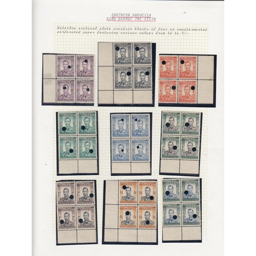 1937 4d 6d 8d 9d 10d 1 1 6d 2 And 5 Each In Blocks Of 4 Perforated On Gummed Unwaterm