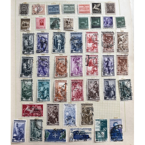 A mint and used World stamp collection in 6 albums, all periods ...