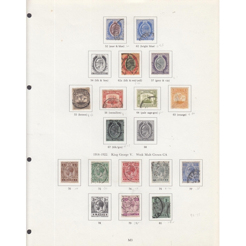 A collection of British Commonwealth stamps in 7 volumes for all ...
