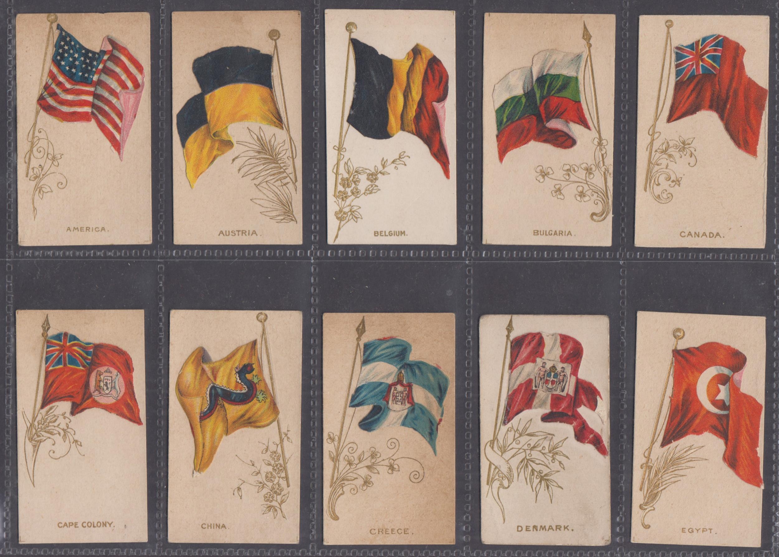 1903 Cope Bros. Flags of the Nations (mixed backs) set, in good condition